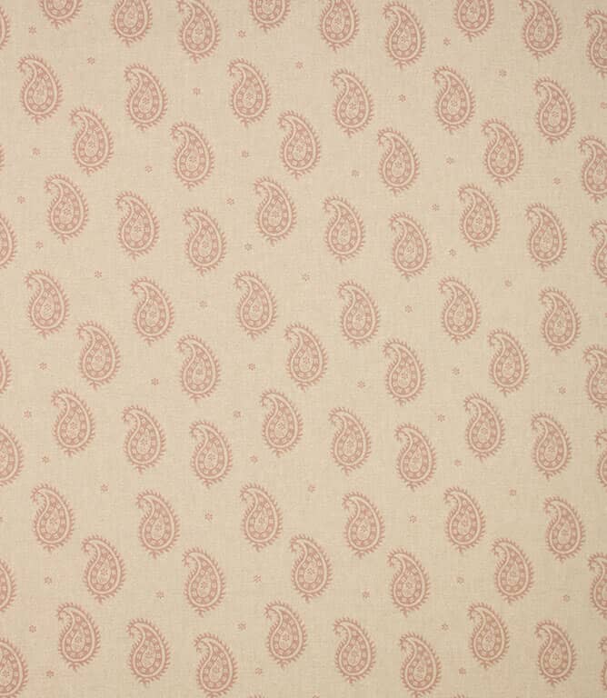 JF Paisley Fabric / Pink | Just Fabrics
